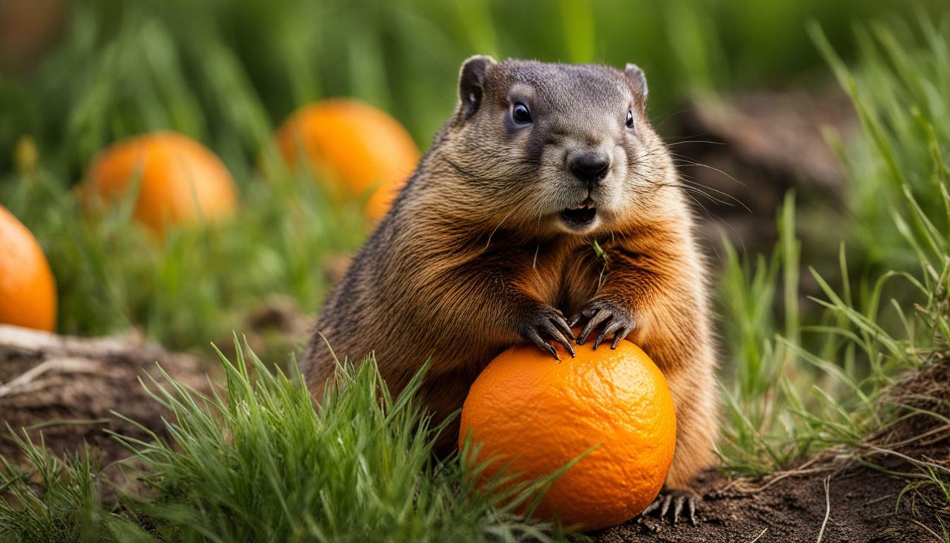 Do Groundhogs Eat Oranges?